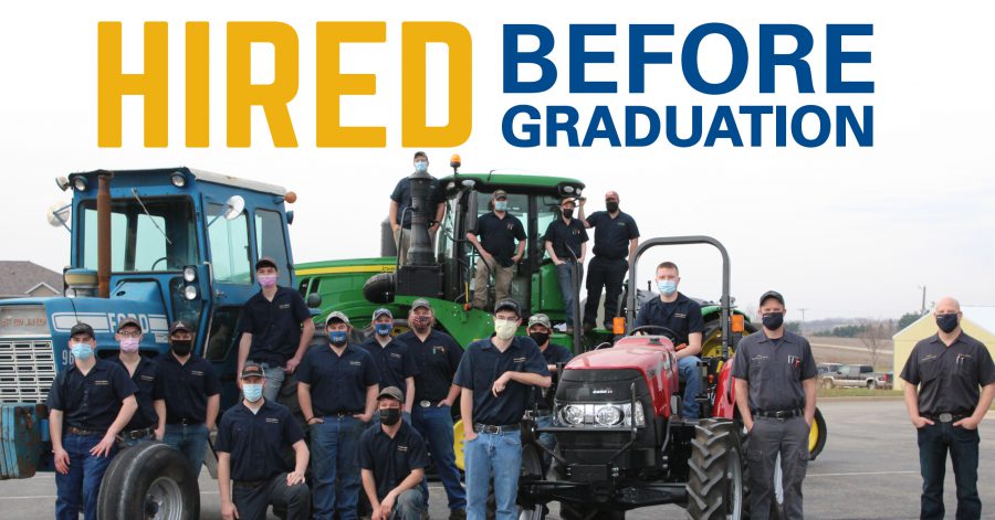 Hired Before Graduation – Ag Power | Southwest Tech News