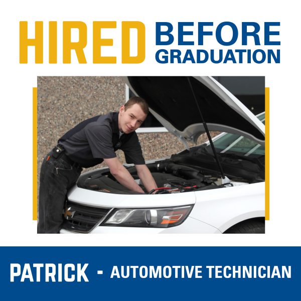Hired Before Graduation – Automotive Technician | Southwest Tech News