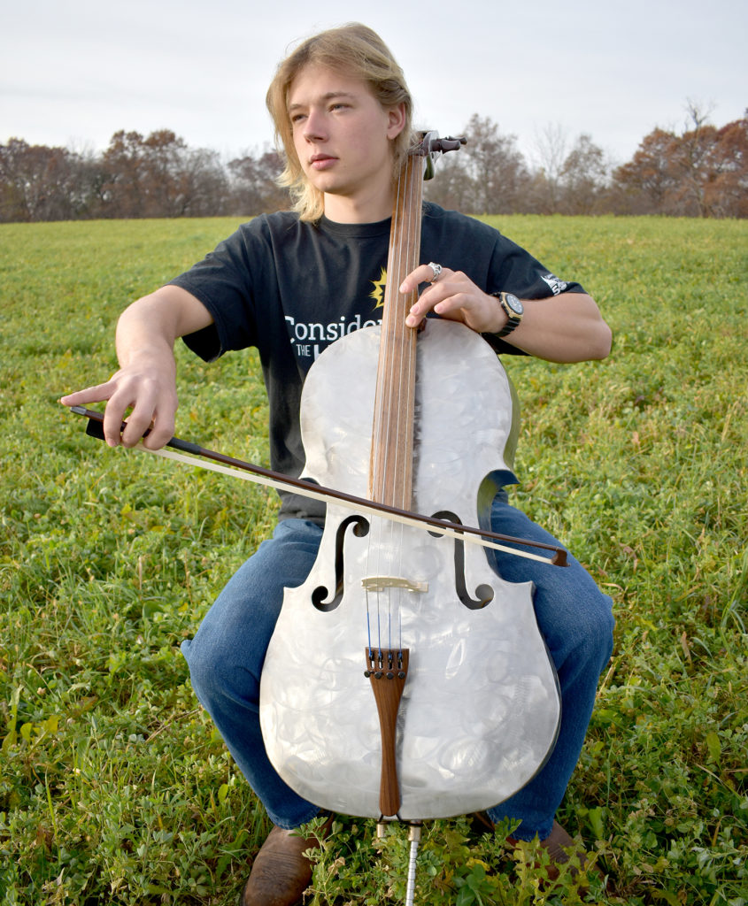 Swim uses welding talents to make steel cello (video) | 2025