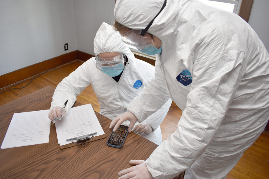 Students investigate mock crime scene near campus | March