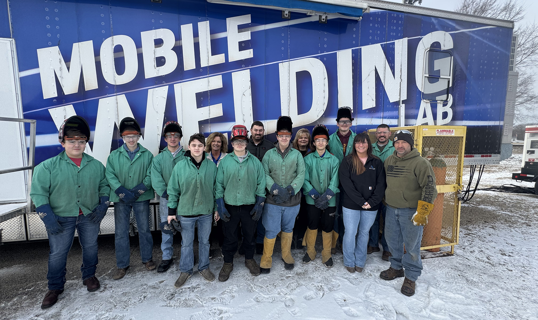 Collaboration brings mobile welding lab to high school students ...